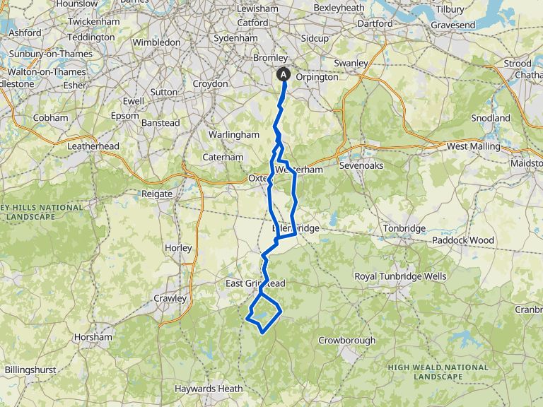 Forest row | road ride | Komoot